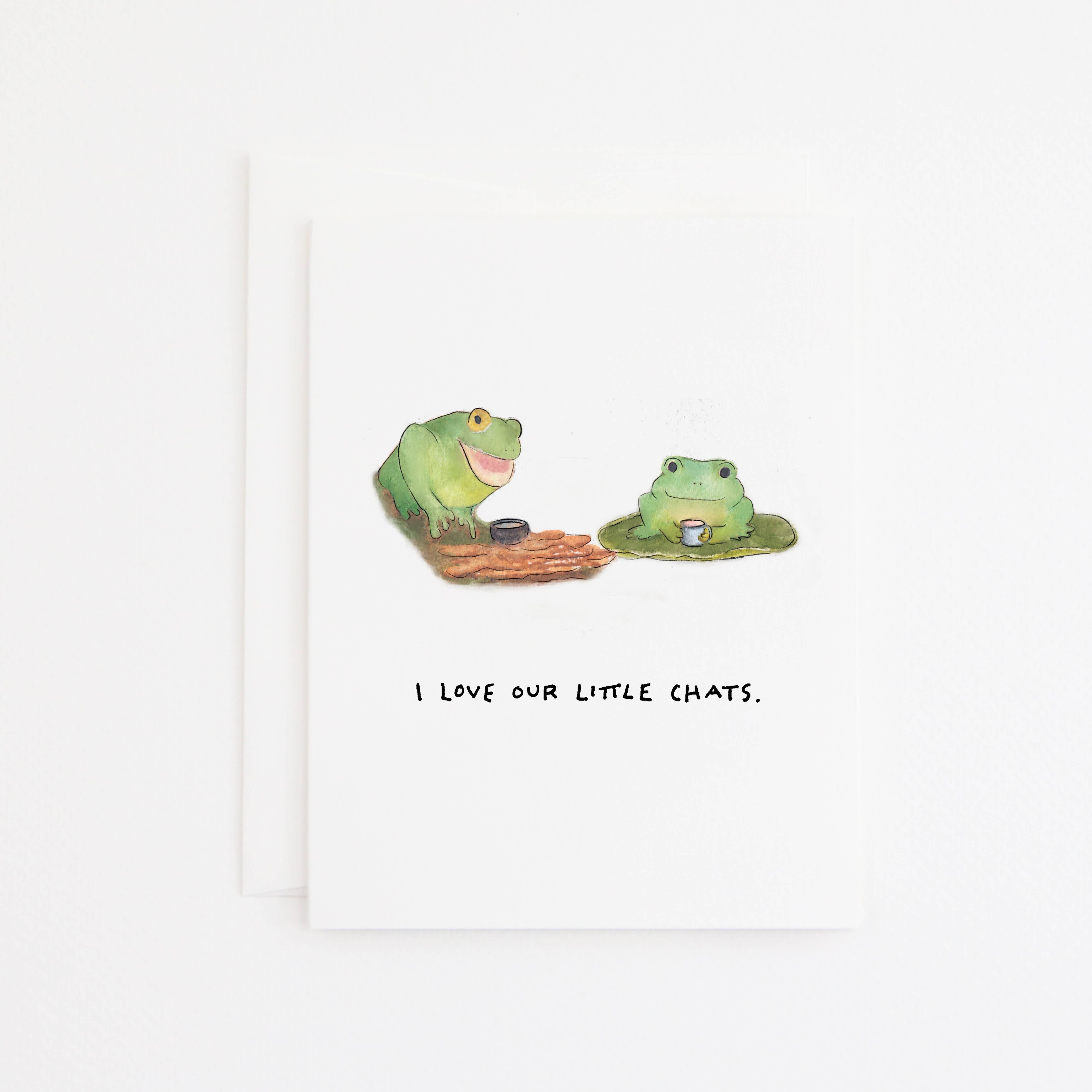 Frogs Card – Shout and About